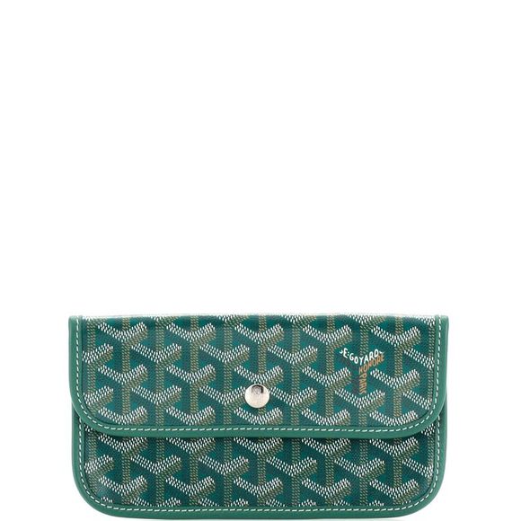 Goyard | Accessories | Goyard Saint Louis Pouch Coated Canvas Green ...